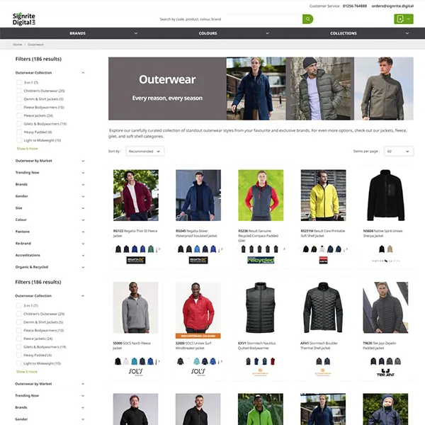 Custom Clothing - Signrite